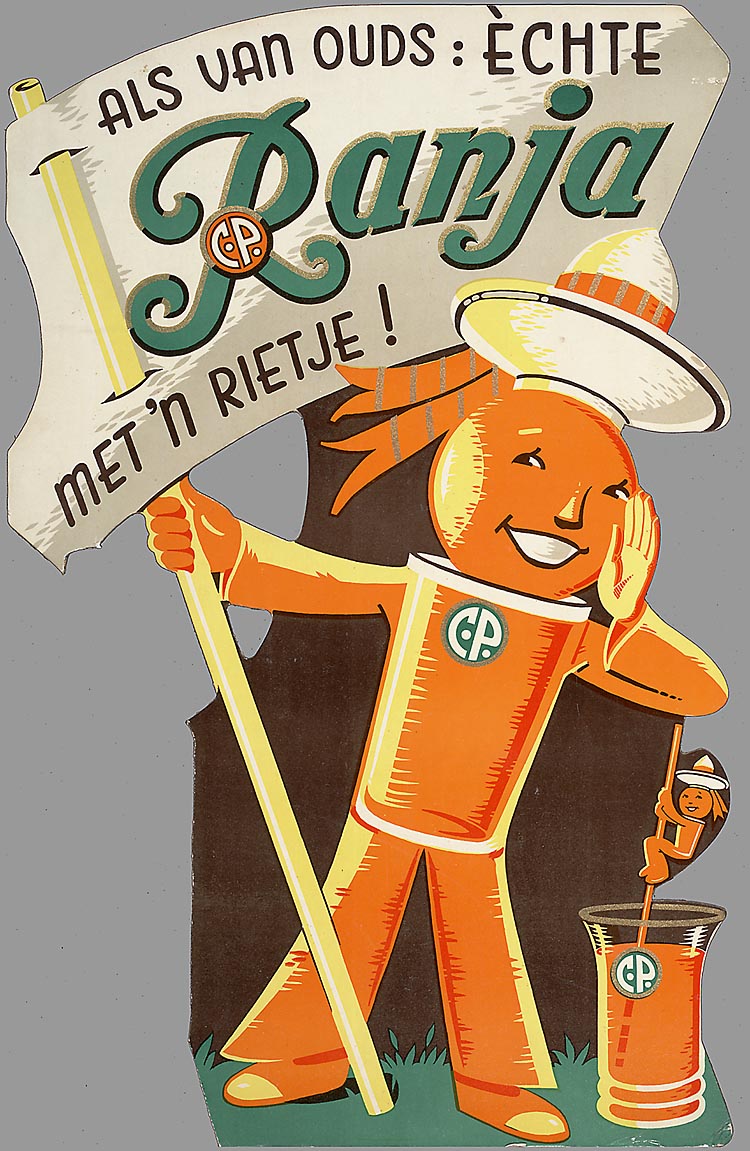 Ranja met een rietje in virtueel reclamemuseum – ReclameArsenaal